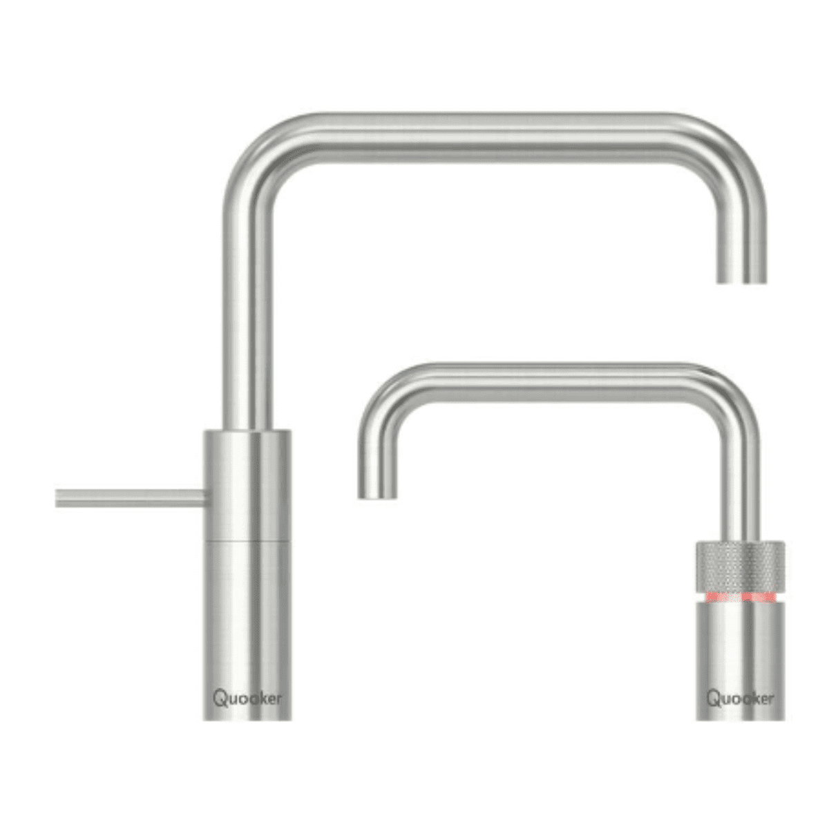 Quooker Nordic Square Twintaps - krom – Bad&Design