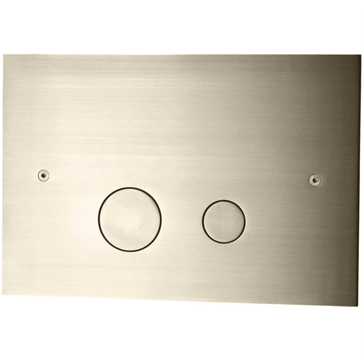 Tapwell DUO112 trykknap til Geberit (Sigma) cisterne - brushed platinu ...