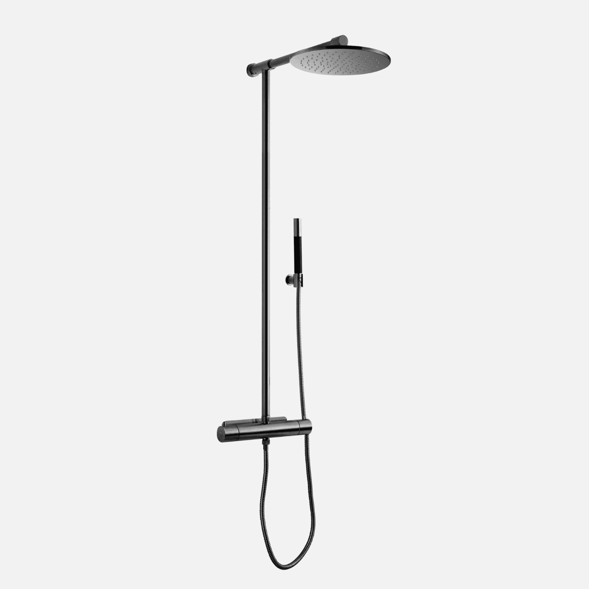 Tapwell TVM300 komplet brusesystem med termostat batteri - bronze – Bad ...